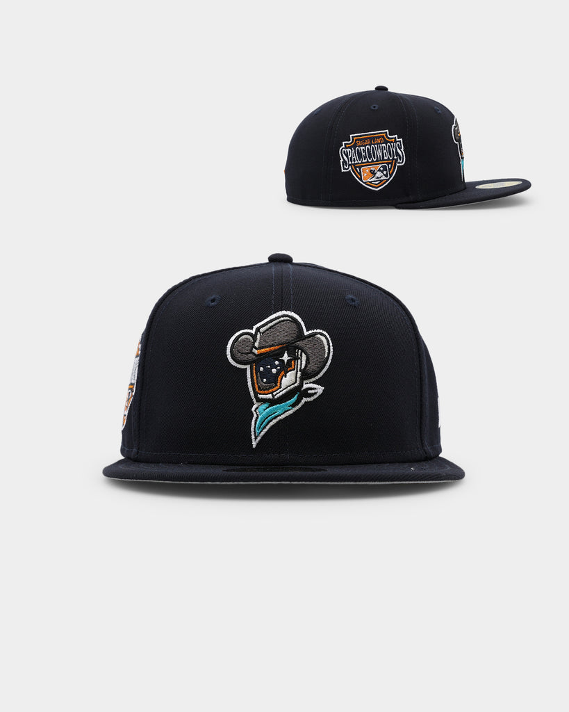 New Era Sugar Land Space Cowboys 59FIFTY Patch E1 Fitted Navy | Culture ...