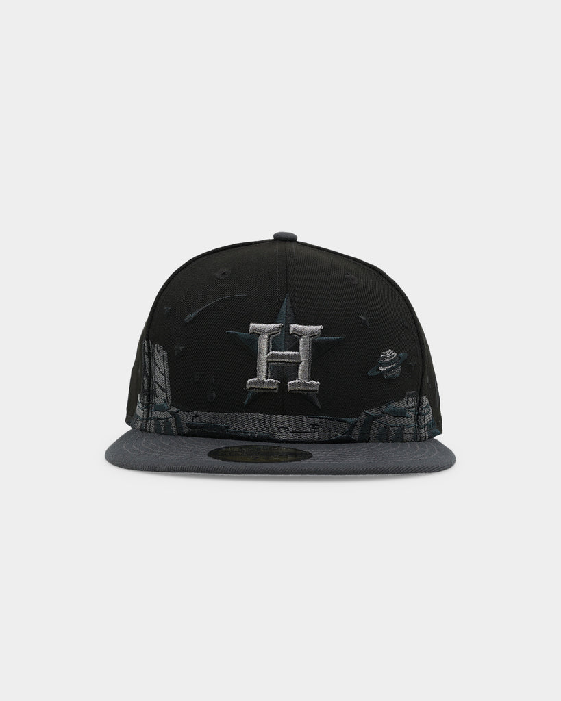 New Era Houston Astros Planetary 59FIFTY Fitted Black | Culture Kings
