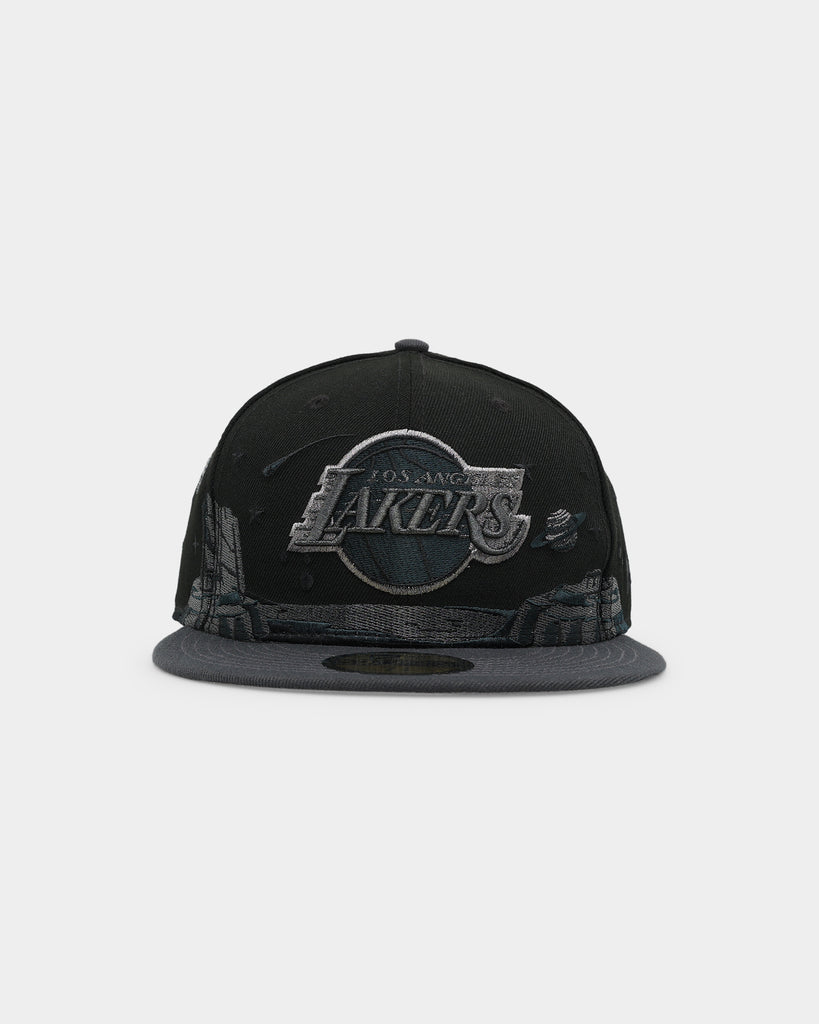 New Era Los Angeles Lakers Planetary 59FIFTY Fitted Black | Culture Kings