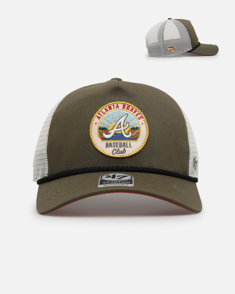47 Brand Atlanta Braves 'Casting Call' '47 Hitch Trucker Snapback Sand ...