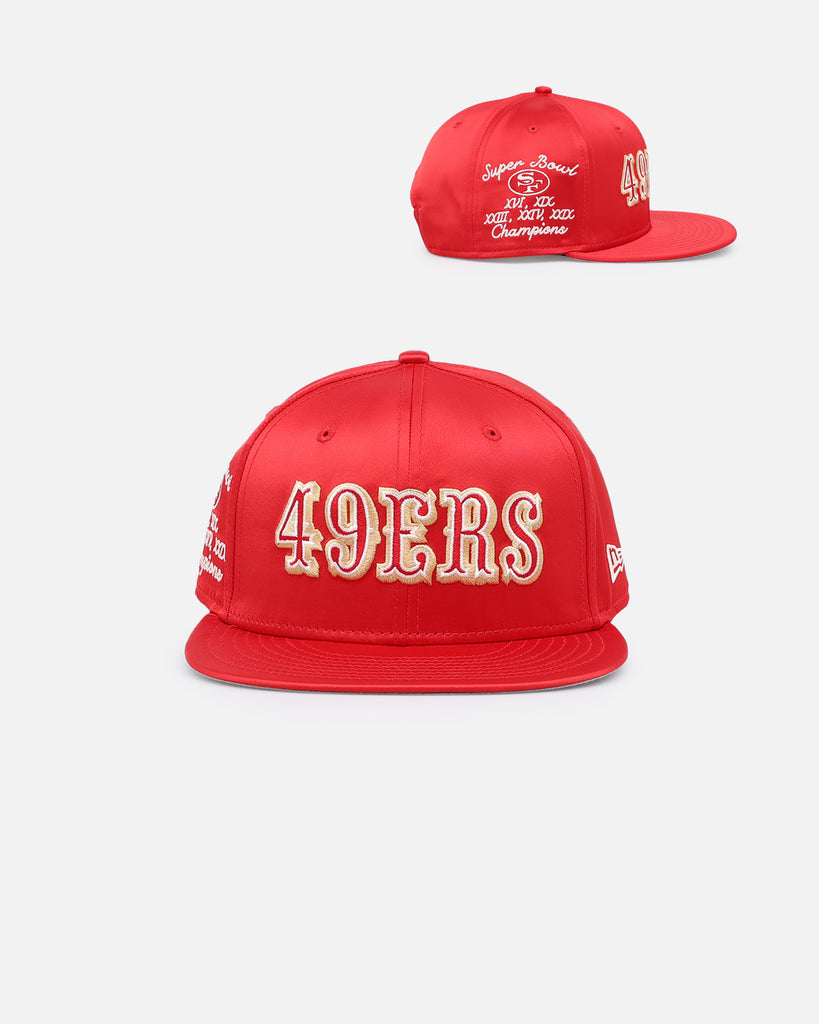 New Era San Francisco 49ers 'Satin Script' 9FIFTY Snapback OTC ...