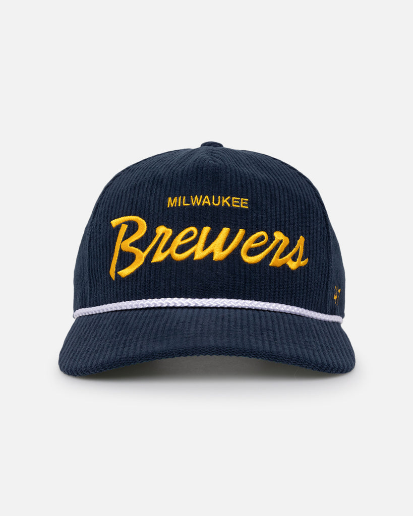 47 Brand Milwaukee Brewers 'MLB Opening Day' Crossrope Hitch Snapback ...