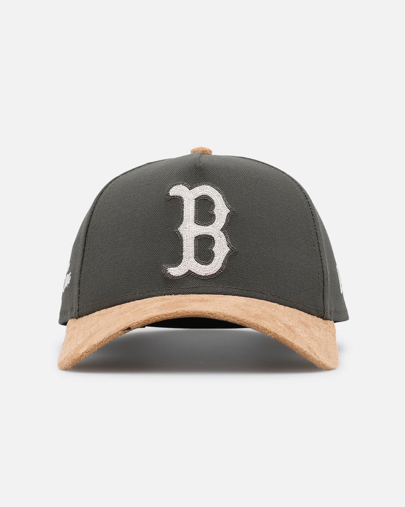 New Era Boston Red Sox 'Moss Canvas Wheat' 9FORTY A-Frame Snapback Mos ...