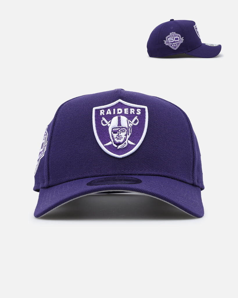 New Era Las Vegas Raiders 'Polychromatic' 9FORTY A-Frame Snapback Purp ...