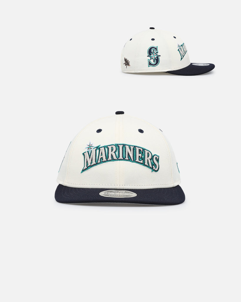 New Era X Felt Seattle Mariners 9FIFTY Snapback Chrome White | Culture ...