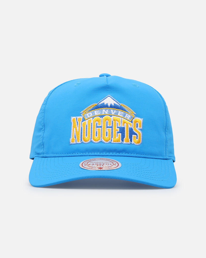 Mitchell & Ness Denver Nuggets Retro Matte Nylon Origins Snapback Blue ...