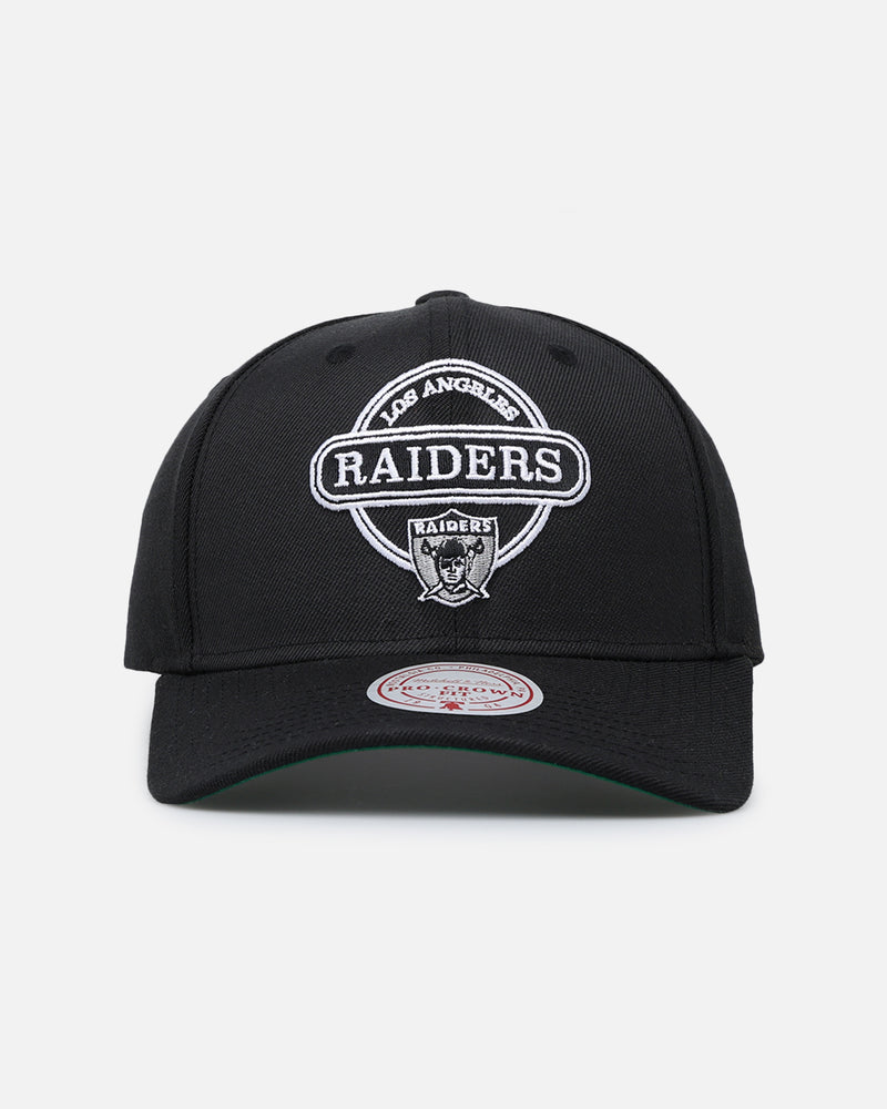 Buy Mitchell & Ness Los Angeles Raiders Ice Pro Crown Snapback Black ...