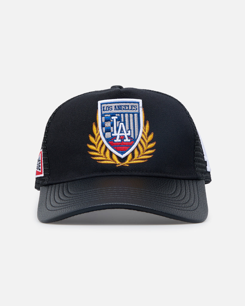 Pro Standard Los Angeles Dodgers Fast Lane Trucker Strapback Black ...
