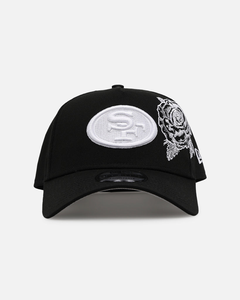New Era San Francisco 49ers 'Ornate Rose' 9FORTY A-Frame Snapback Blac ...