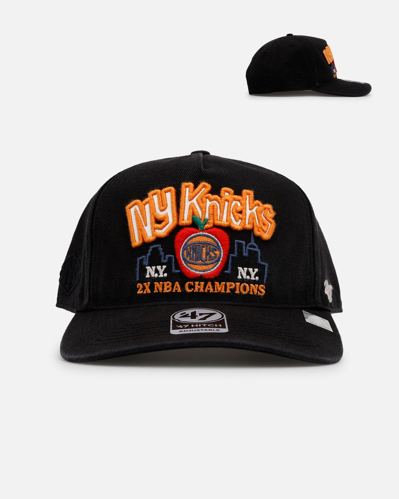 47 Brand New York Knicks 'NBA Trophy Case' Premium Hitch Snapback Blac ...