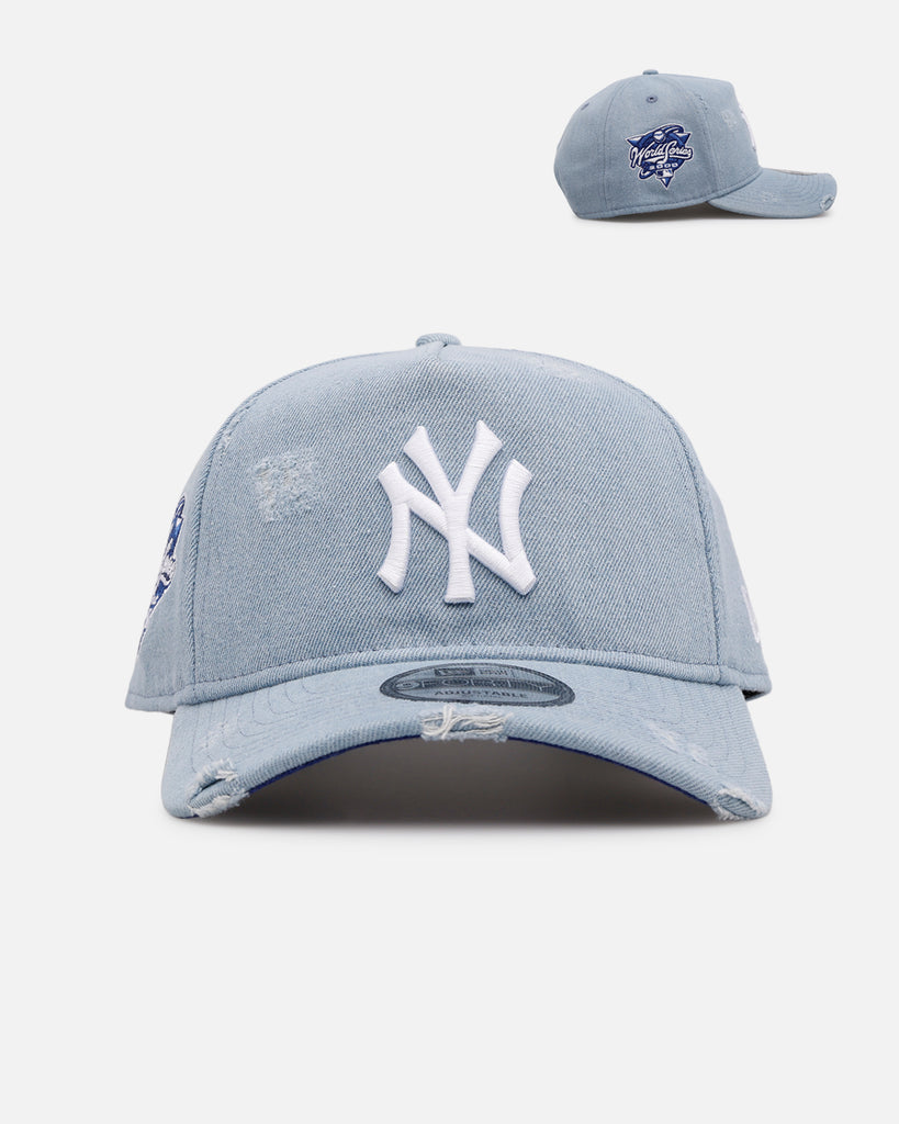 New Era New York Yankees 'Distressed Denim' 9FORTY A-Frame Snapback Li ...