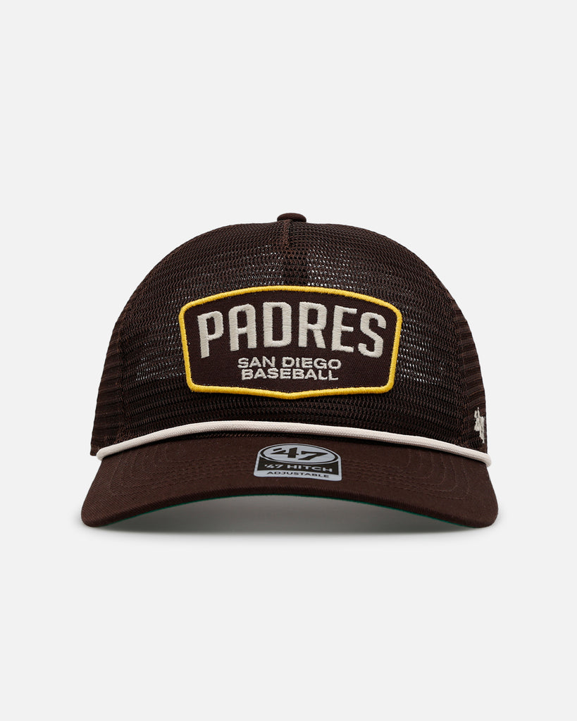 47 Brand San Diego Padres 'Mesh' Hitch Trucker Snapback Brown | Culture ...