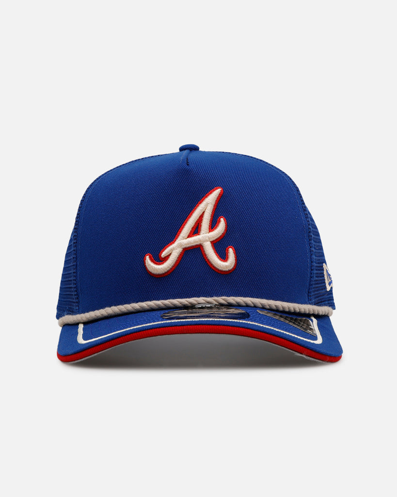 New Era Atlanta Braves 'Spring Injection' 9FIFTY A-Frame Trucker Snapb ...