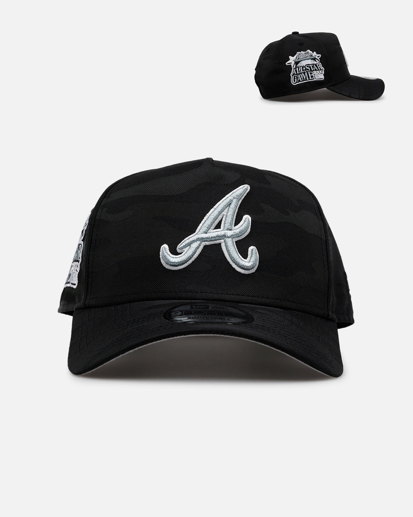 New Era Atlanta Braves 'Icy Camo' 9FORTY A-Frame Snapback Black/Camo ...