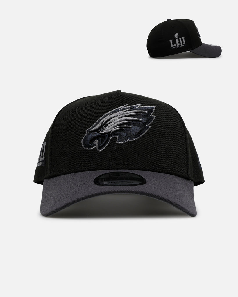 New Era Philadelphia Eagles 'Stealth' 9FORTY A-Frame Snapback Black/Ch | Culture Kings