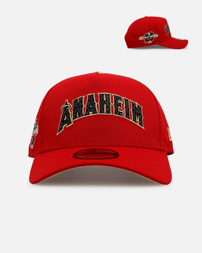 New Era Anaheim Angels 'Year Of The Snake' 9FORTY A-Frame Snapback Red ...