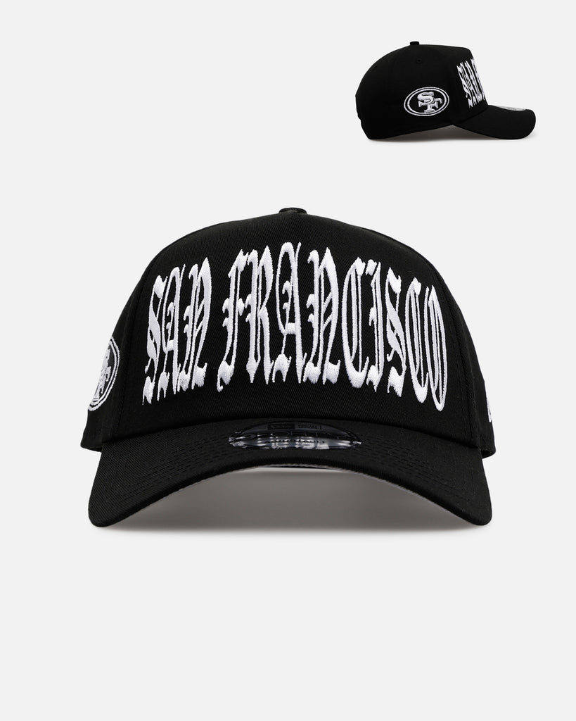 New Era San Francisco 49ers 'Oversized Gothic Script Crown' 9FORTY A-F ...