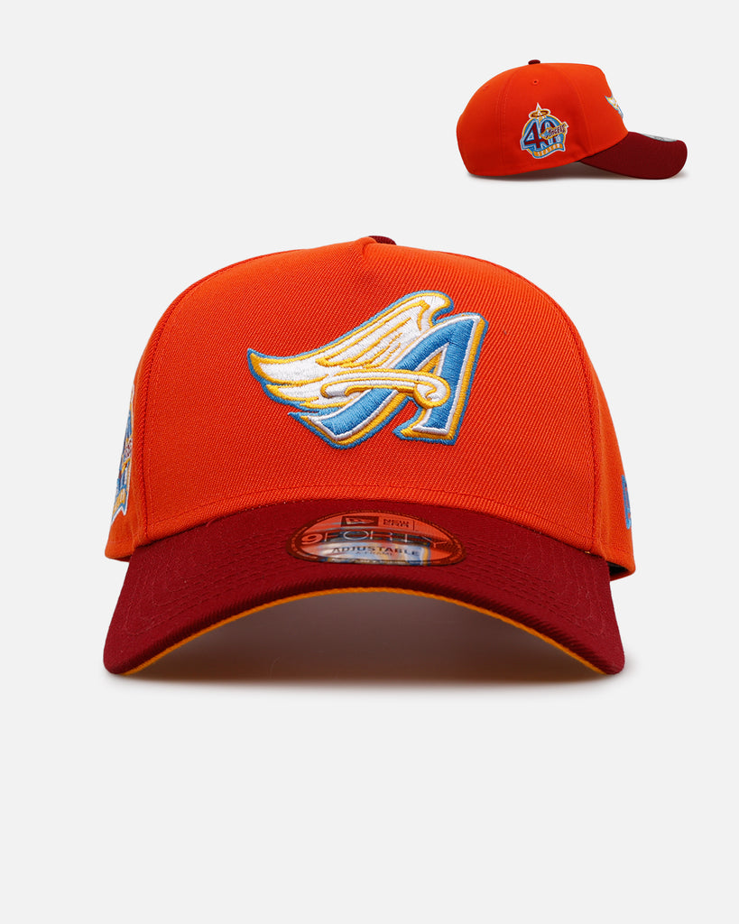 New Era Los Angeles Angels 'Horizon' 9FORTY A-Frame Snapback Orange ...
