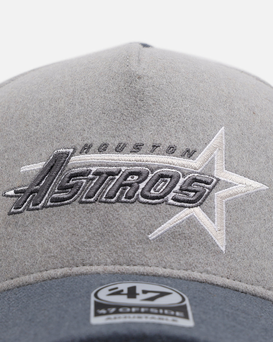 47 Brand Houston Astros 'Shades Of Gray' 47 Offside Snapback Cement ...