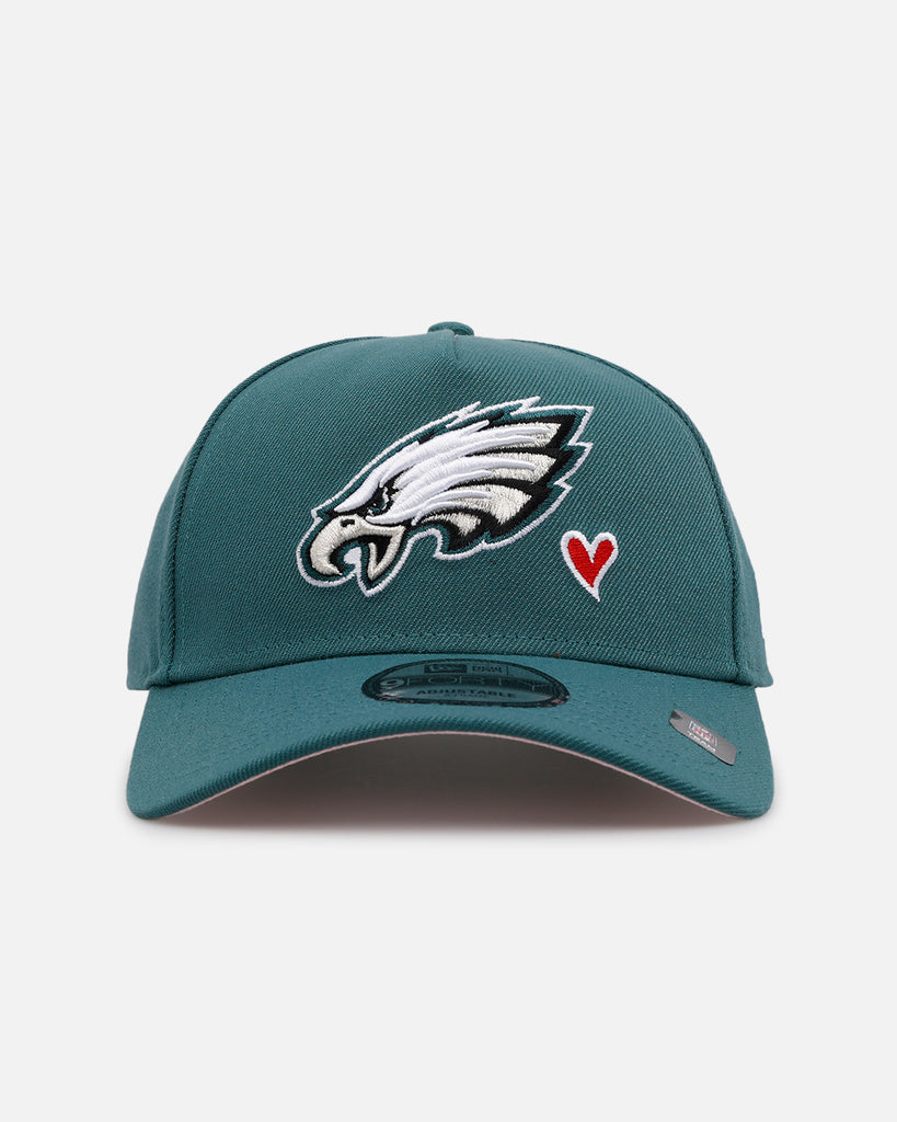 New Era Philadelphia Eagles 'Team Color Hearts' 9FORTY A-Frame Snapbac | Culture Kings