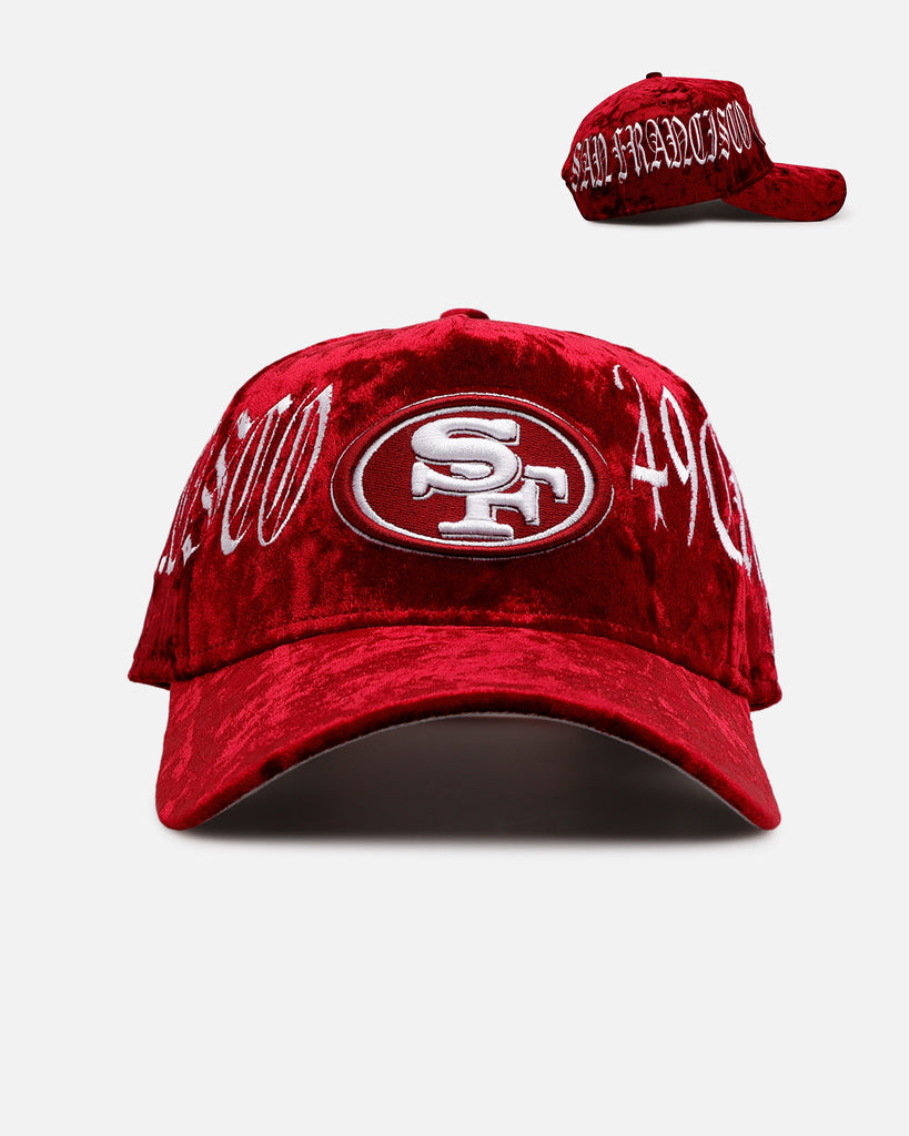 New Era San Francisco 49ers 'Velvet Gothic Script' 9FORTY A-Frame Snap ...