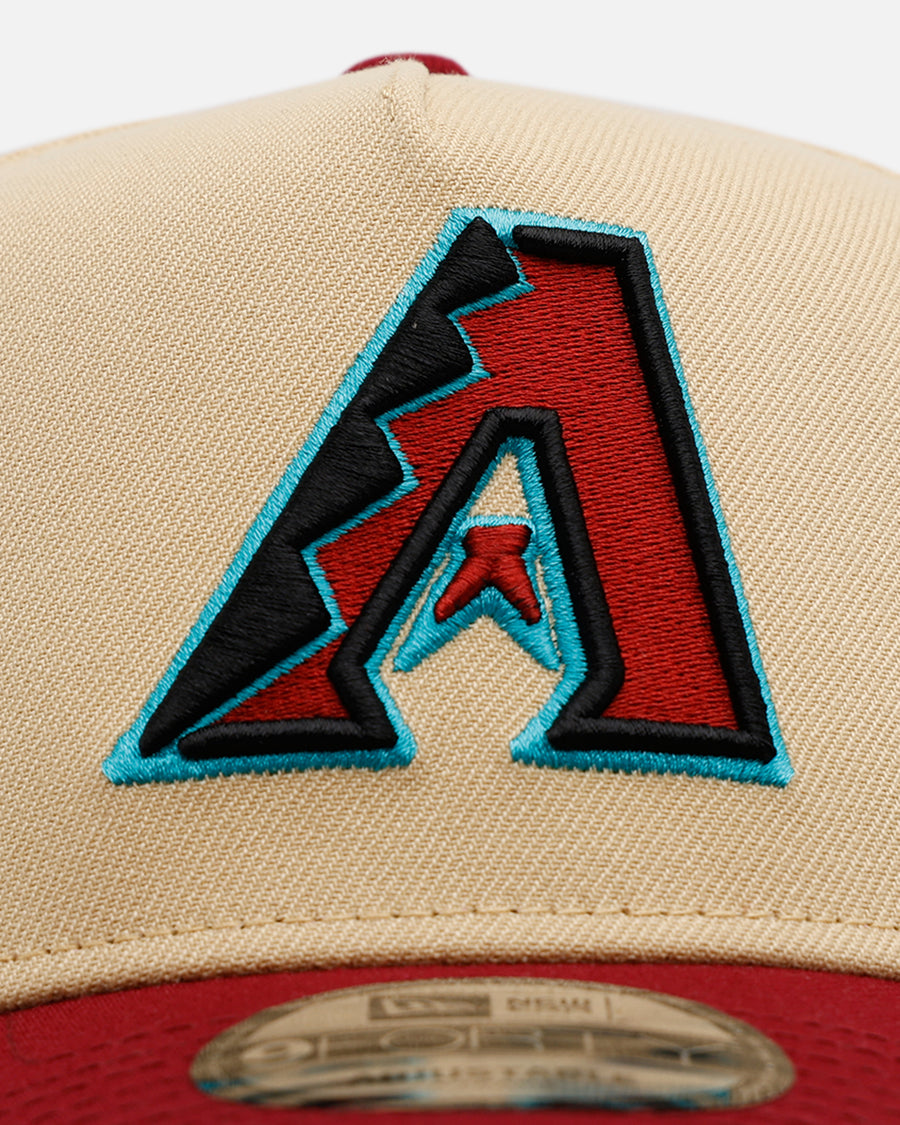 New Era Arizona Diamondbacks 'Vintage' 9FORTY A-Frame Snapback Vegas G ...