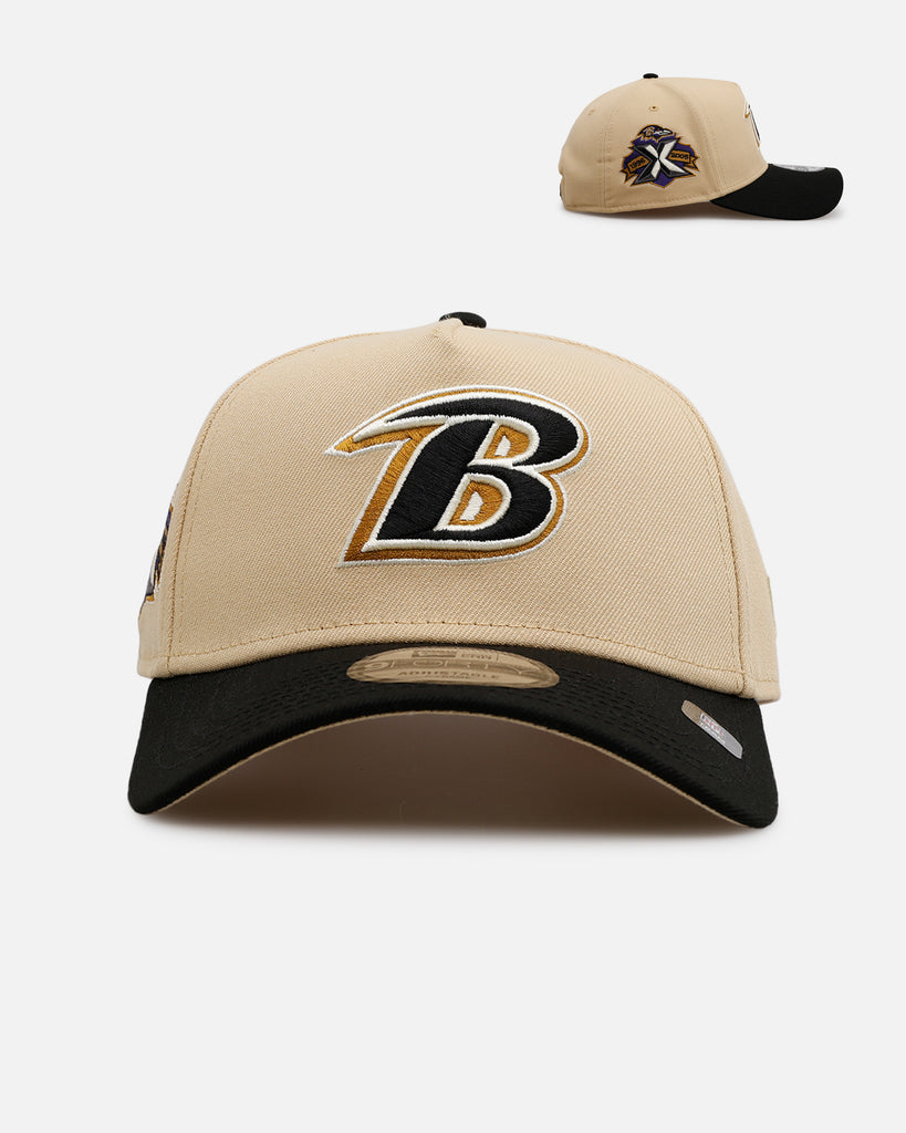 New Era Baltimore Ravens 'Vintage' 9FORTY A-Frame Snapback Vegas Gold ...