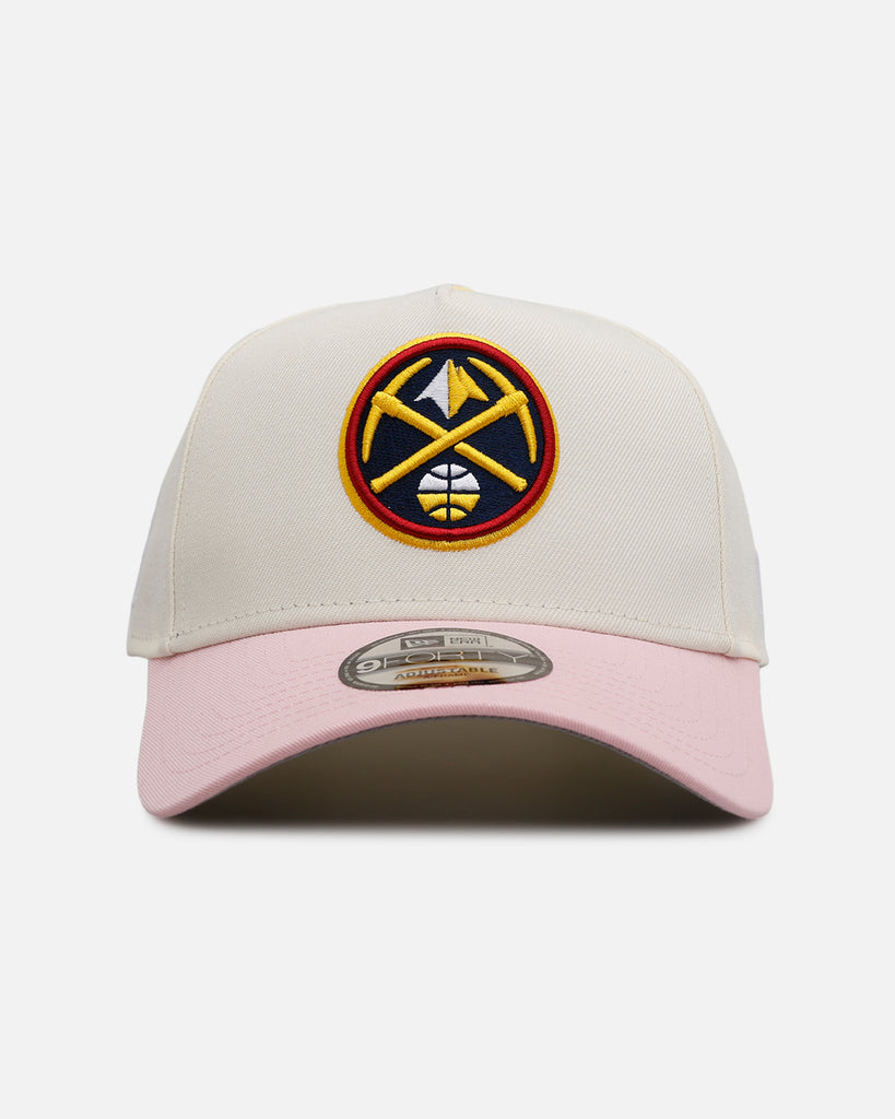 New Era Denver Nuggets 'Pink Lemonade' 9FORTY A-Frame Snapback Pink/Ye ...
