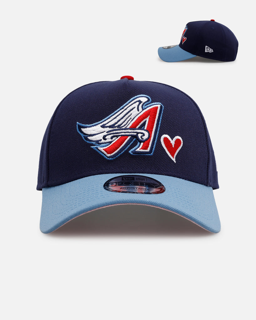 New Era Los Angeles Angels 'Team Color Hearts' 9FORTY A-Frame Snapback ...