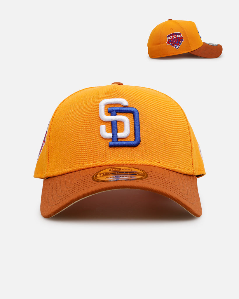 New Era San Diego Padres 'Beer' 9FORTY A-Frame Snapback Gold/Brown ...