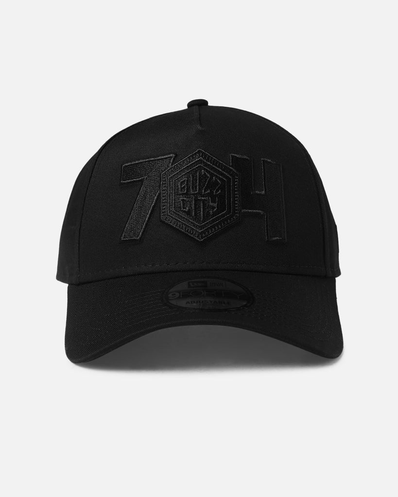 New Era Charlotte Hornets 'NBA Black On Black' 9FORTY A-Frame Snapback ...