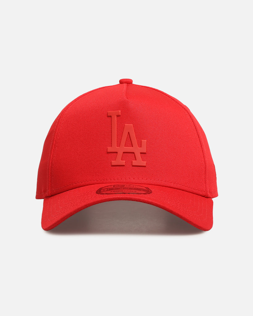 New Era Los Angeles Dodgers 'Triple Red' 9FORTY A-Frame Snapback Red ...