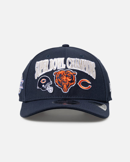 New Era Chicago Bears 'Super Bowl Champs' 9SEVENTY Stretch Snapback Of ...