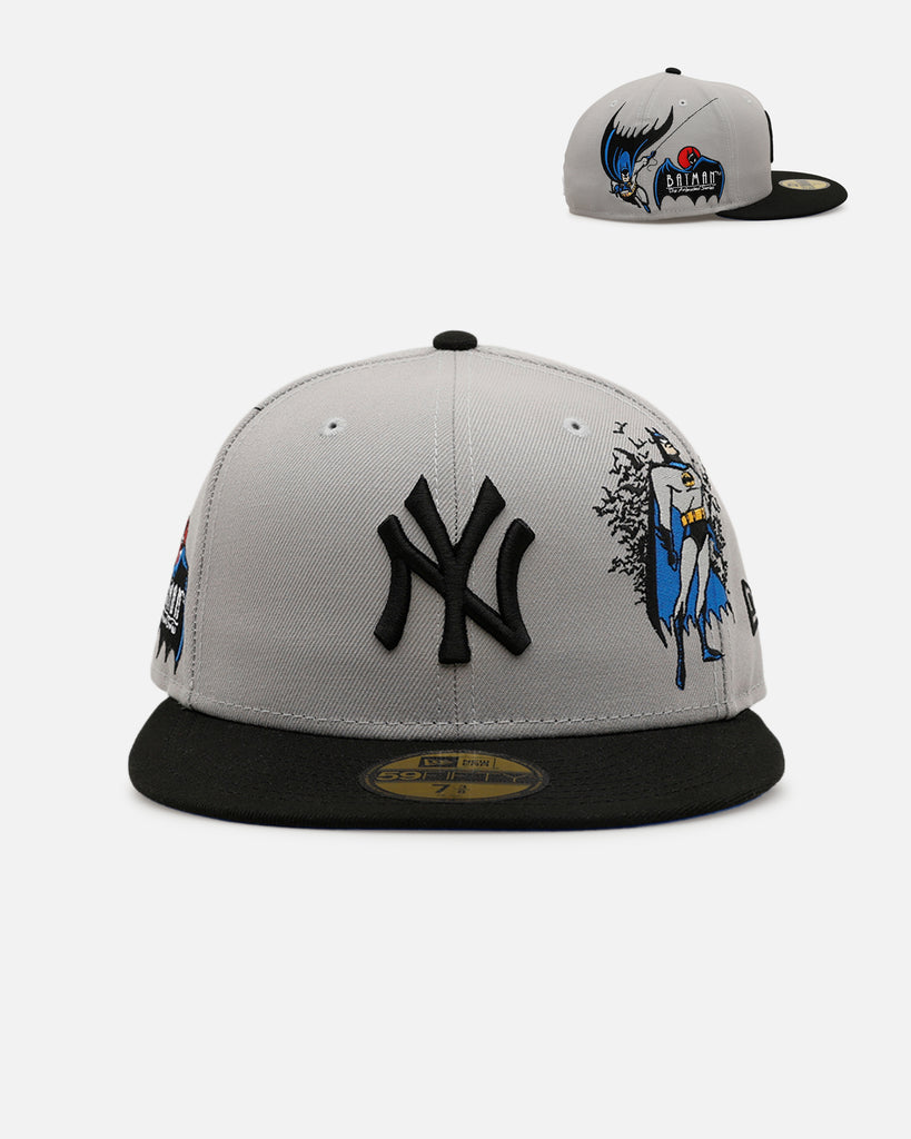 New Era New York Yankees X Batman 59FIFTY Fitted Gray | Culture Kings
