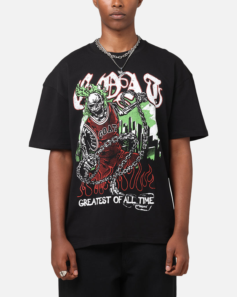 Goat Crew Goat Skull Vintage T-Shirt Black | Culture Kings