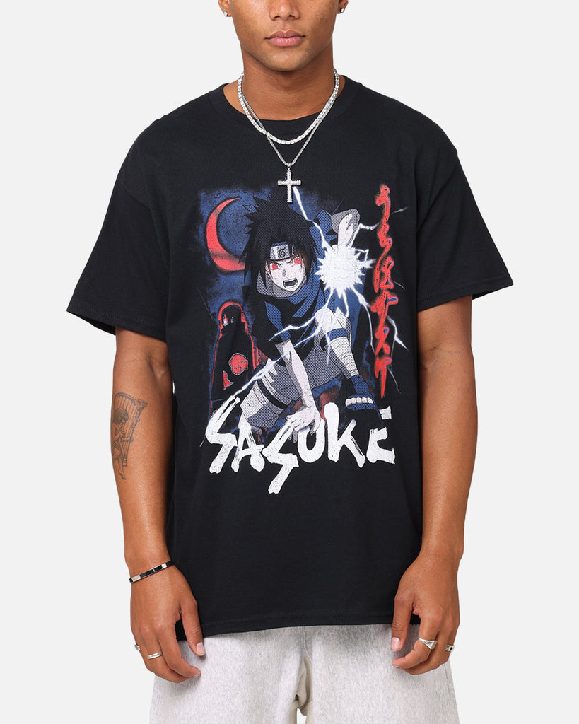 Goat Crew X Naruto Sasuke Premium Vintage T-Shirt Black | Culture Kings