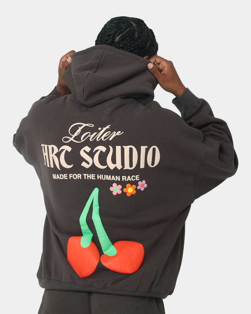 Loiter Dexterity Hoodie Charcoal | Culture Kings