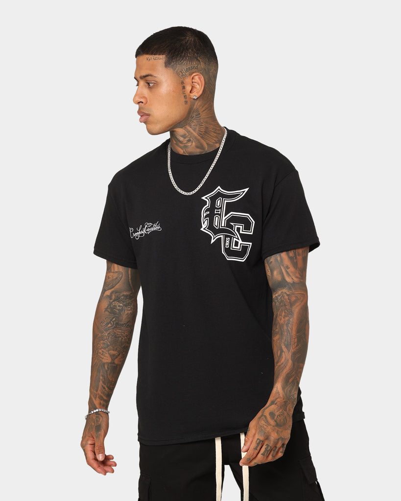 Crooks & Castles Crooks Logo T-Shirt Black | Culture Kings