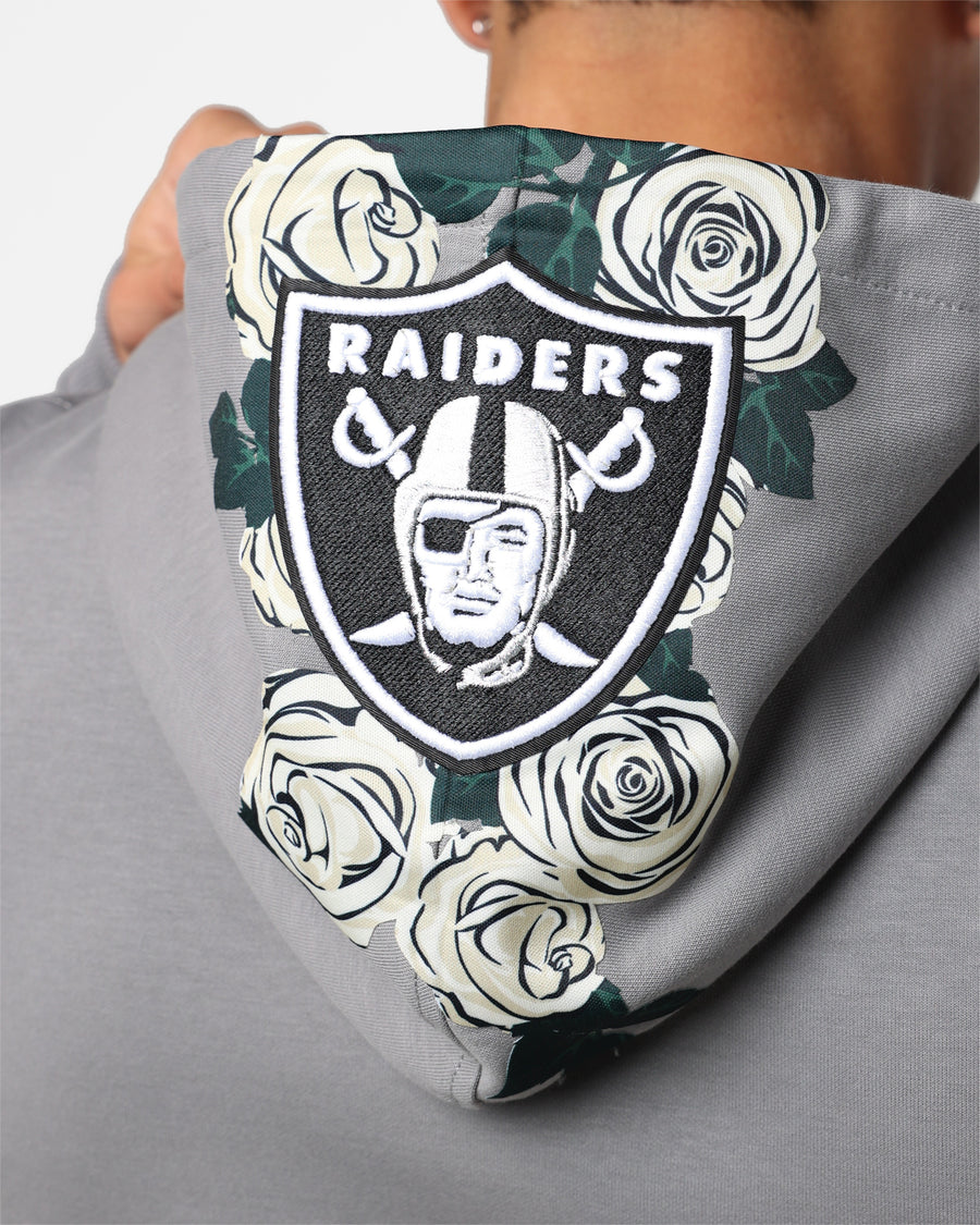 Pro Standard Las Vegas Raiders Roses Hoodie Grey | Culture Kings