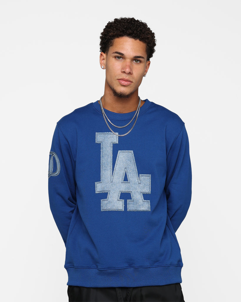 Pro Standard Los Angeles Dodgers Varsity Blue Crewneck Dodger Blue ...