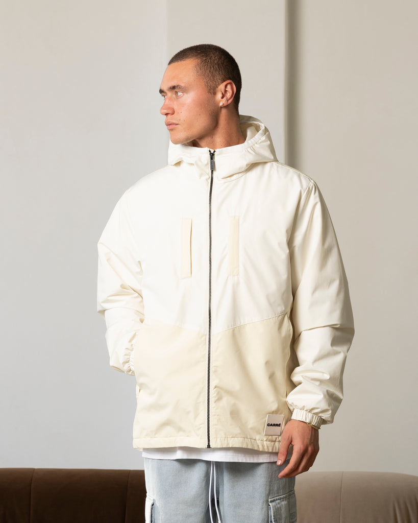Carre Elevation Shell Jacket Stone/Off White | Culture Kings