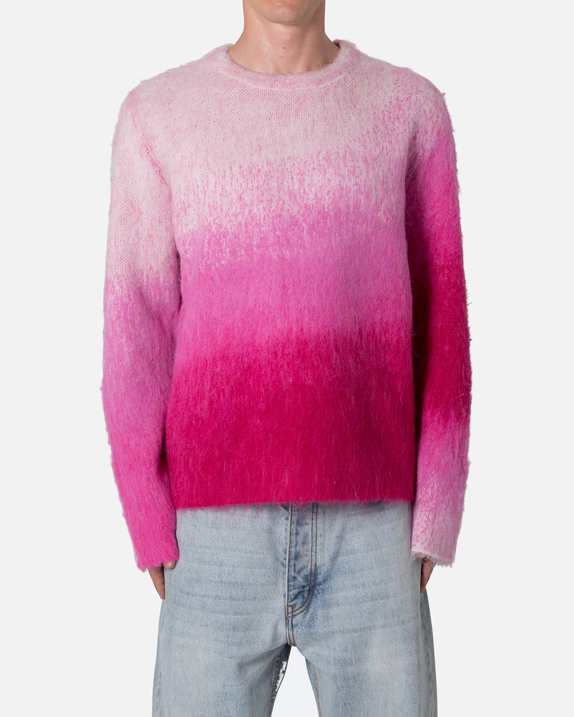 MNML Brushed Gradient Sweater Pink | Culture Kings