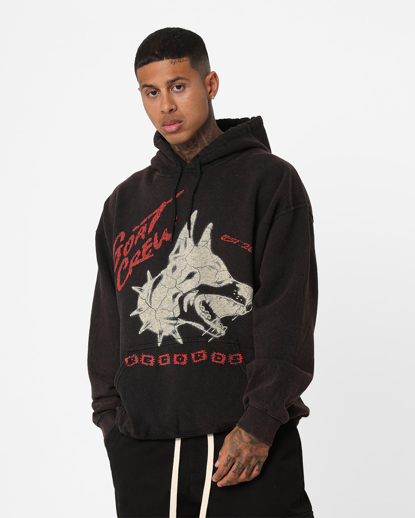 Goat Crew Goat Tour Hoodie Black Wash | Culture Kings