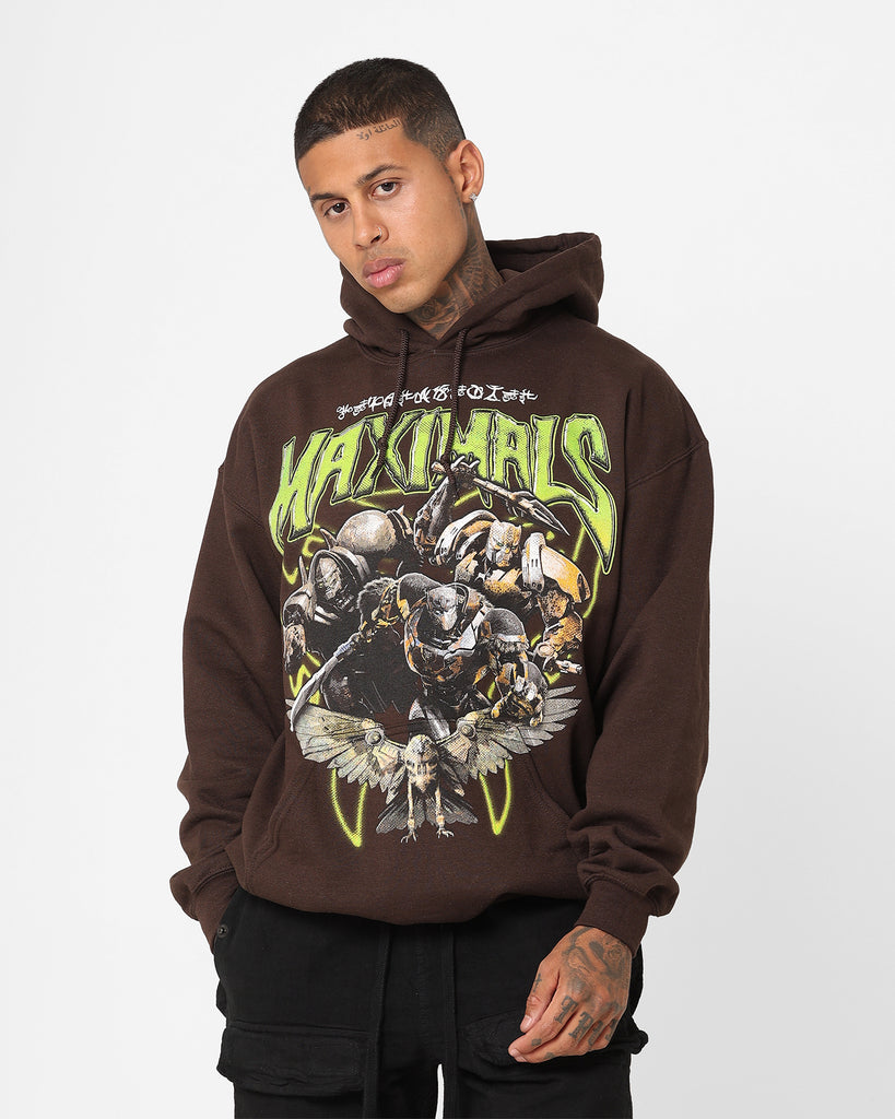 Goat Crew X Transformers Maximals Vintage Hoodie Black Wash | Culture Kings