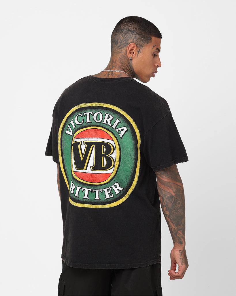 Goat Crew X Victoria Bitter VB Vintage T-Shirt Black Wash | Culture Kings