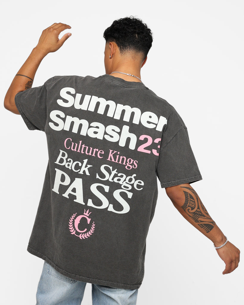 Summer Smash Groupie T-Shirt Black Wash | Culture Kings
