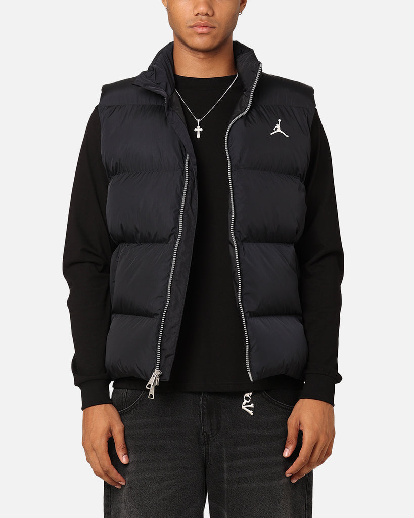Jordan Essentials Statement Eco Vest Black/Sail | Culture Kings
