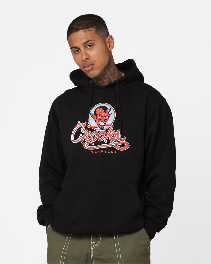 Crooks & Castles Cunning Hoodie Black | Culture Kings