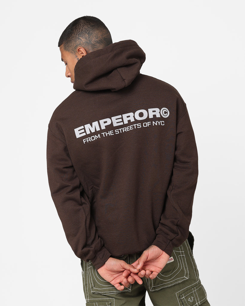 Emperor Apparel The Streets Hoodie Brown | Culture Kings
