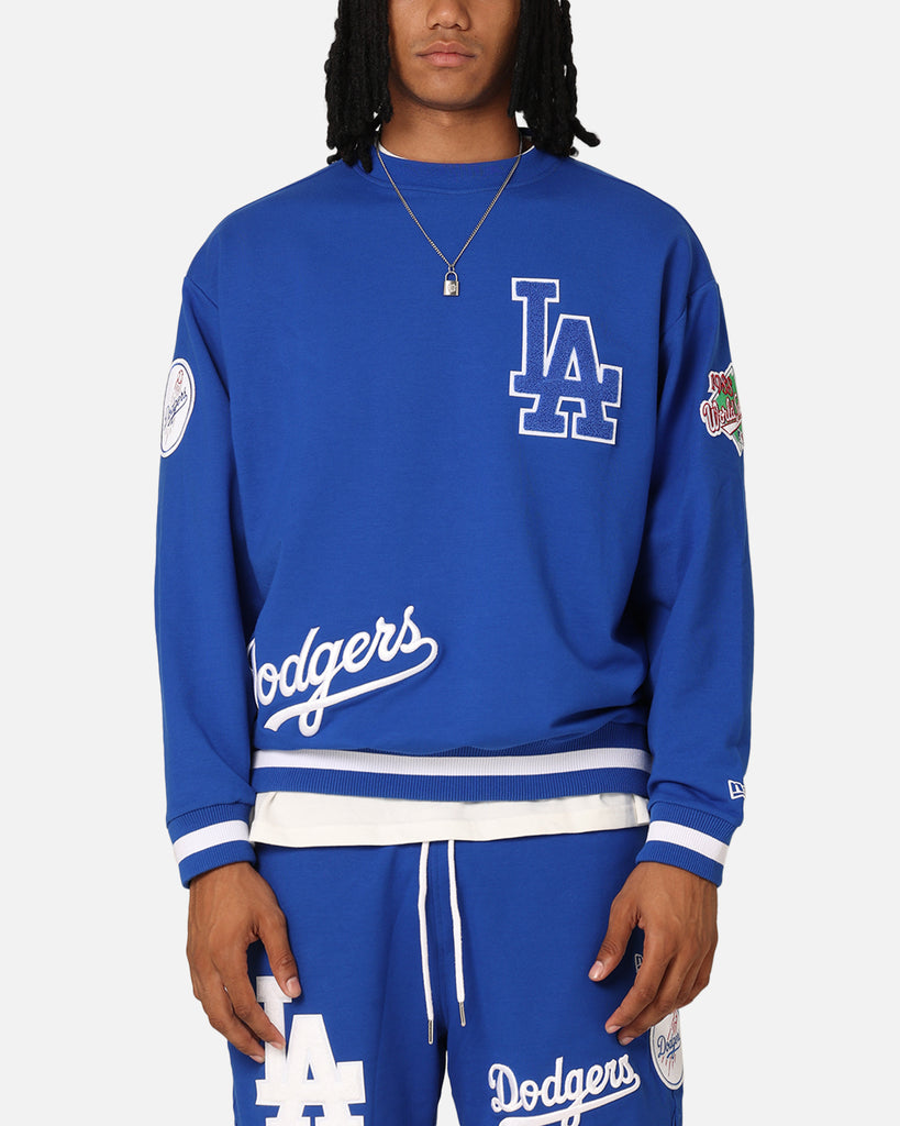 New Era Los Angeles Dodgers Sweater Bright Royal | Culture Kings